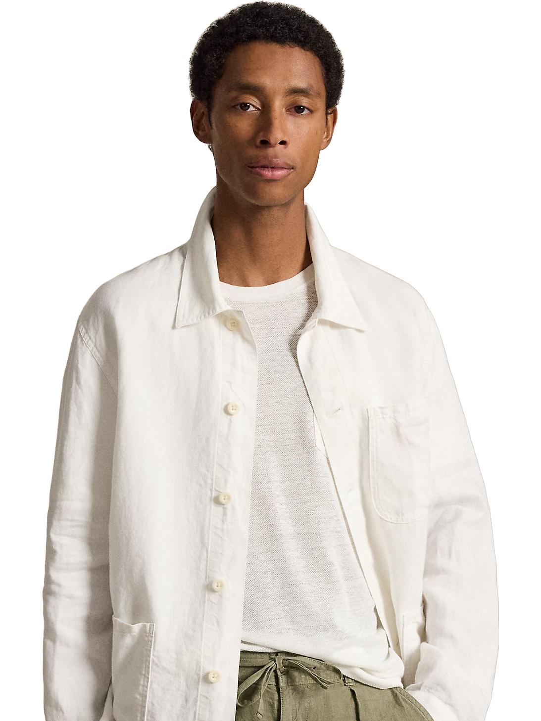 RALPH LAUREN Linen Utility Jacket